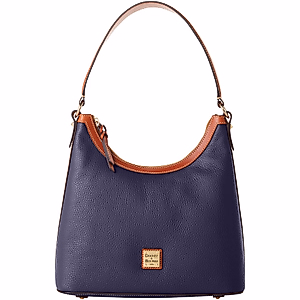 Dooney & Bourke Handbag, Pebble Grain Hobo Shoulder Bag - Blue