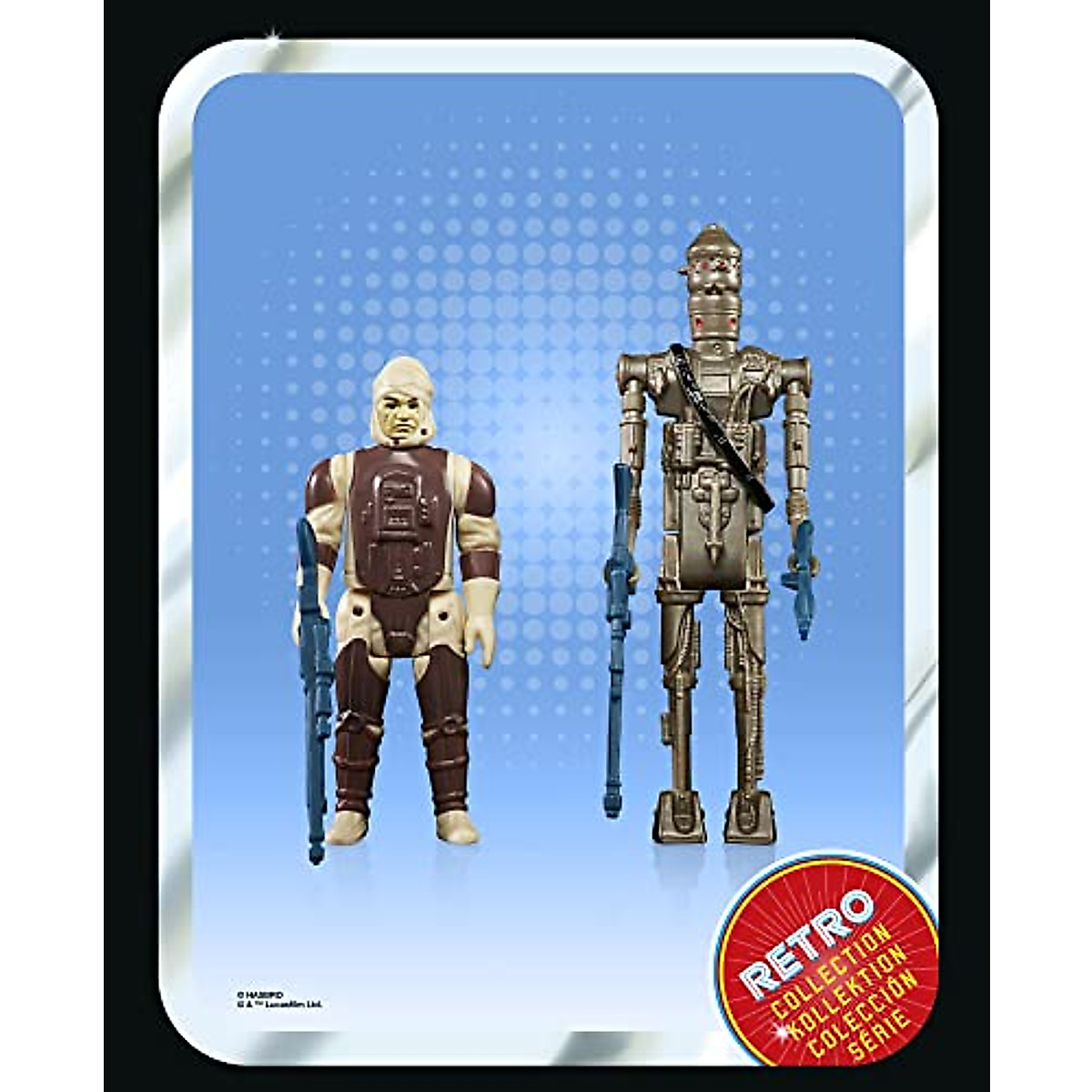 STAR WARS Retro Collection Special Bounty Hunters 2-Pack Dengar & IG-88 Toys 3.75-Inch-Scale The Empire Strikes Back Figures (Amazon Exclusive)