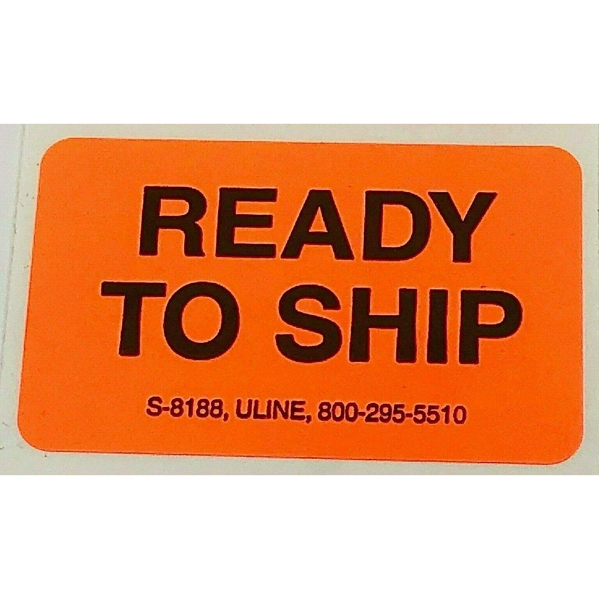 Uline Ready to Ship Labels, Roll of 1000 Labels