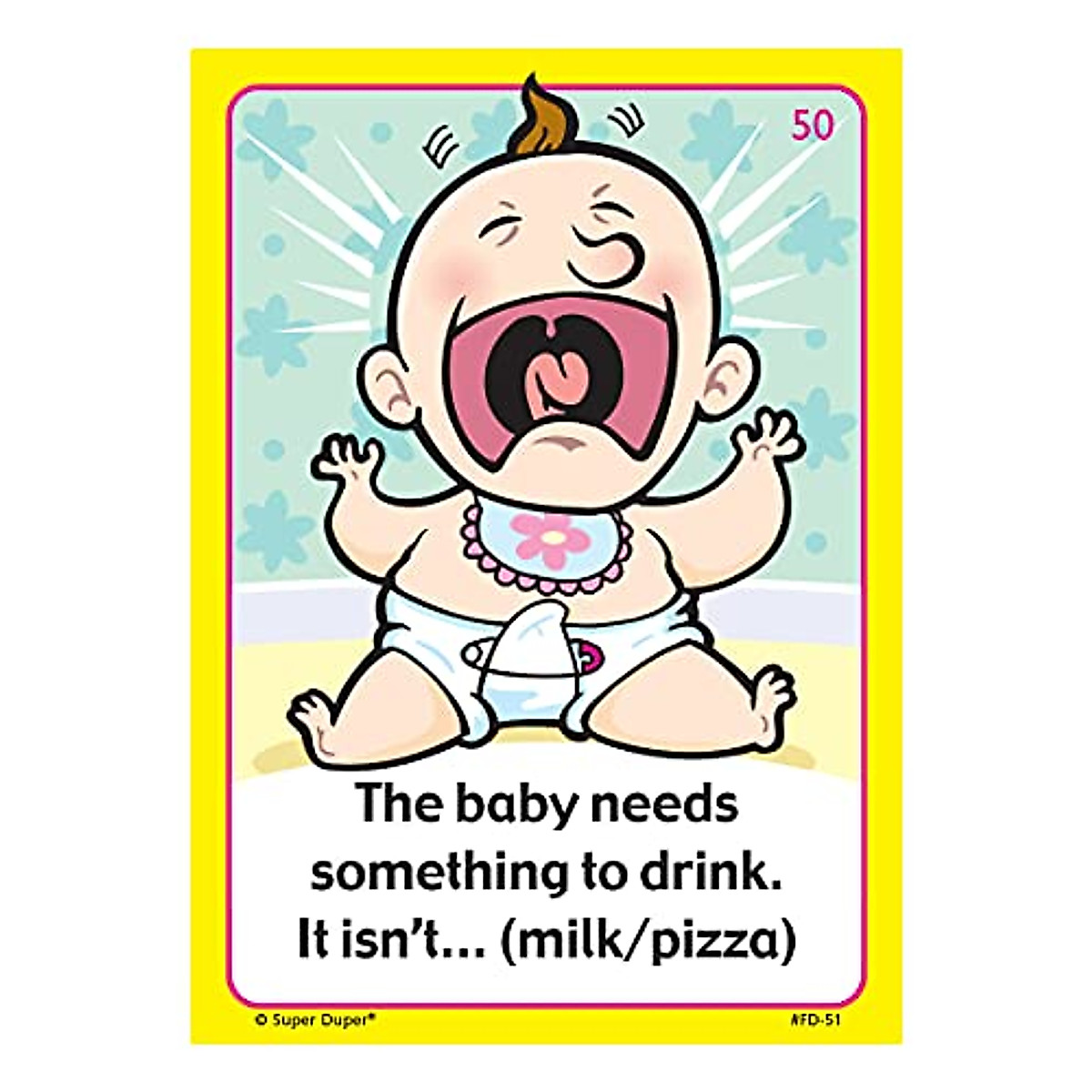 Super Duper Publications | Understanding Inferences Fun Deck | Problem Solving and Reasoning Skills Flash Cards | Educational Learning Materials for Children