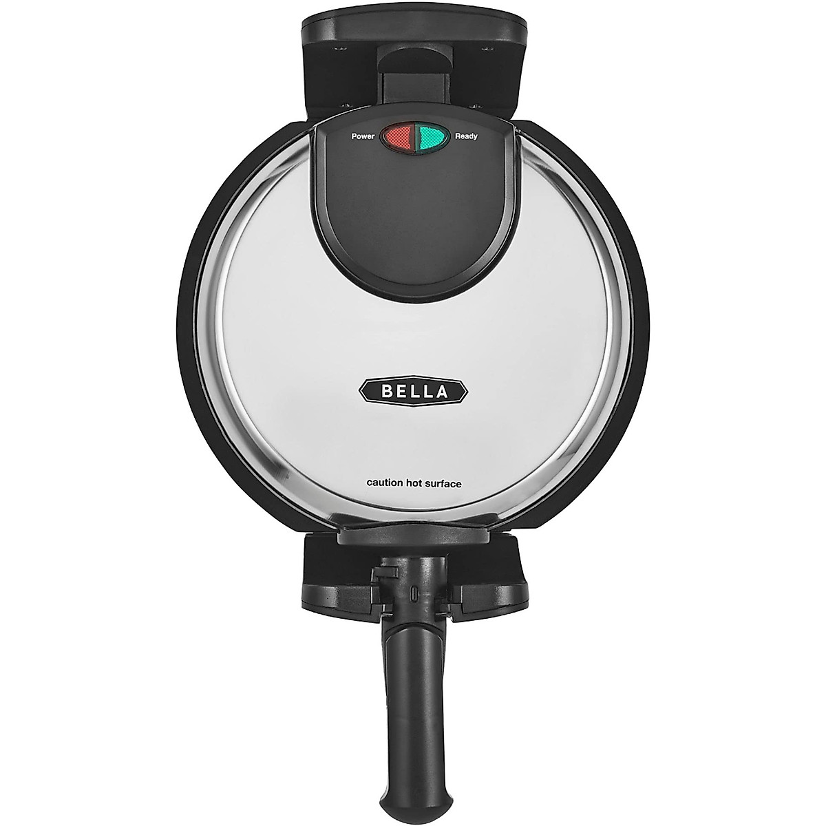 Bella - Non-Stick Rotating Belgian Waffle Maker - Stainless Steel - BPA & PFOA Free