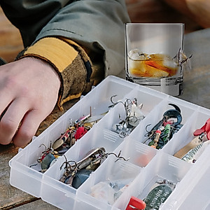 Stuck in Glass - "DEAD DRIFTER Whiskey Glasses With Fly Fishing Lure Fishing Gifts For Men | Gifts For Fisherman | Original Handcrafted Embedded Barware | Fishing Glasses (10 oz)
