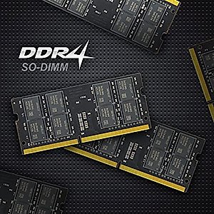 TEAMGROUP Elite DDR4 32GB Single 2666MHz PC4-21300 CL19 Unbuffered Non-ECC 1.2V SODIMM 260-Pin Laptop Notebook PC Computer Memory Module Ram Upgrade - TED432G2666C19-S01