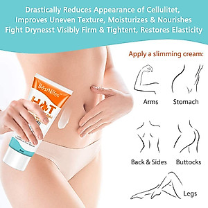 Hot Cream,（2Pack）Fat Burner Sweat Cream,Slimming Cream,Cellulite Treatment Weight Loss Cream Belly Fat Burner For Women and Men (2Pack)