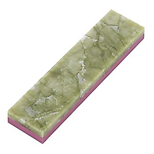 Knife Sharpening Stone,3000/10000 Whetstone Polishing Sharpener Stone for Kitchen Knife Tool (Green)