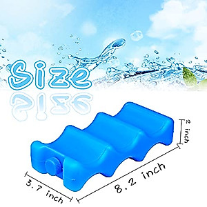 3 Pack Breastmilk Ice Pack,Reusable Ice Packs for Breastmilk Storage,Bottle Ice Packs for Breast Milk,Baby Bottles,Meal,Keeps Breast Milk Fresh