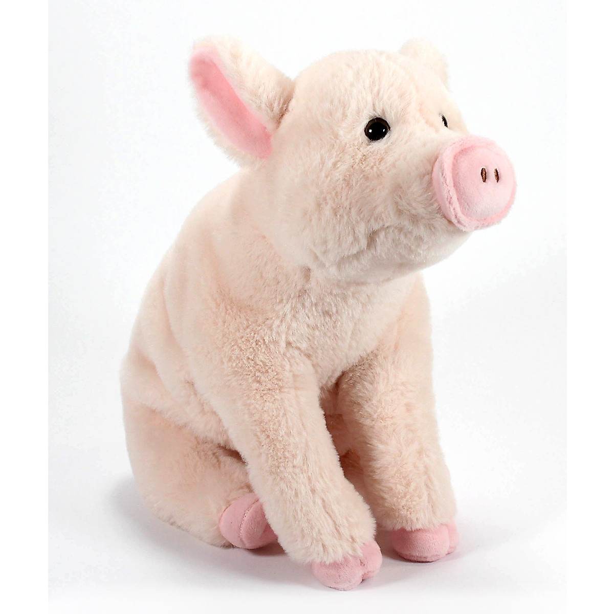 The Petting Zoo Pig Stuffed Animal Plushie, Gifts for Kids, Wild Onez Farm Animals, Pig Plush Toy 12 inches