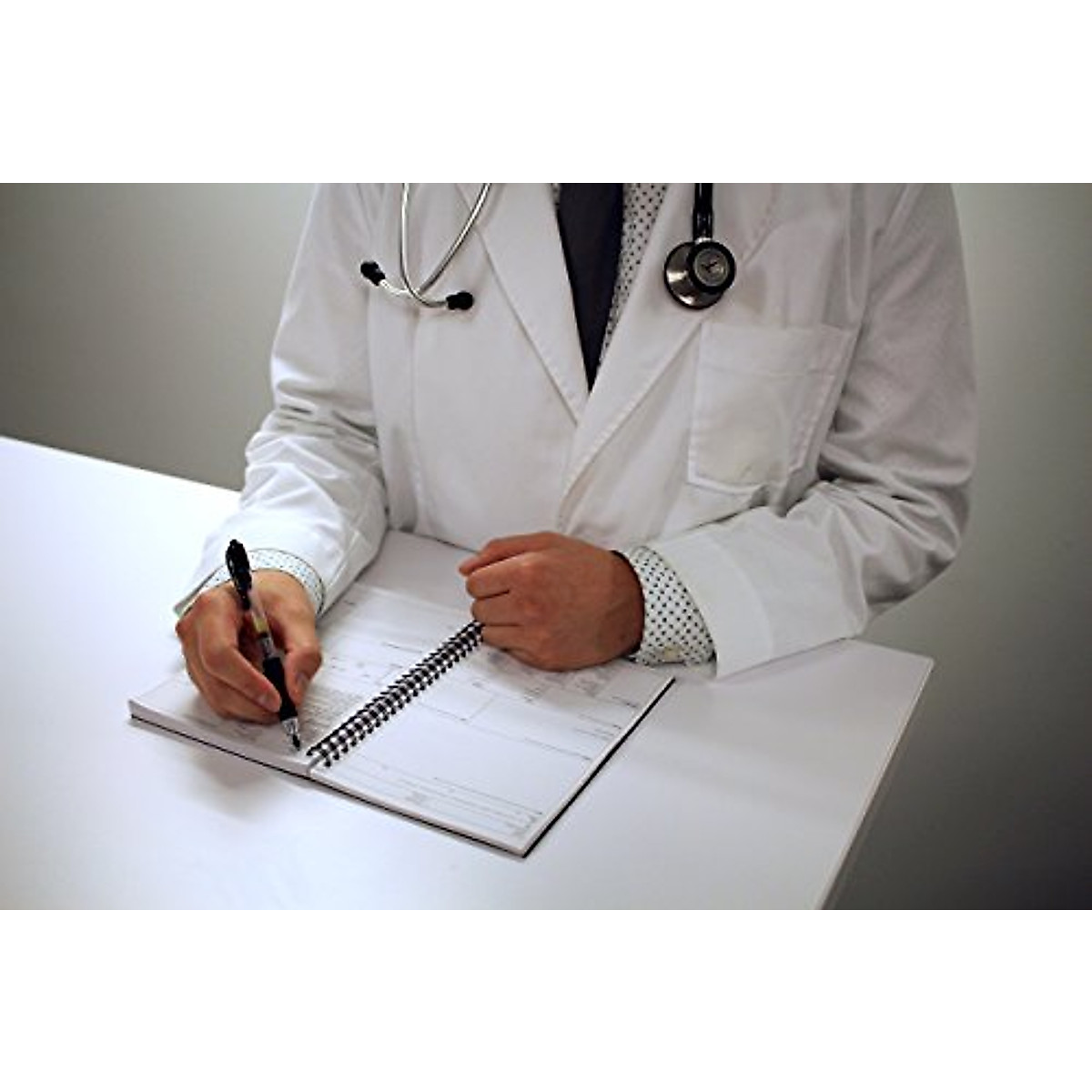 Pediatrics H&P Notebook Medical History and Physical notebook, 100 medical templates with perforations