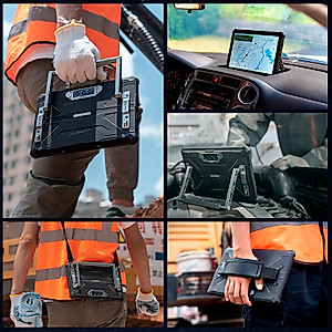 OUKITEL RT7 5G Rugged Tablet Android 13, 32000mAh Battery 24GB+256GB - Waterproof Tablet, 10.1" FHD+Tablets 33W Fast Charging,48MP+32MP+20MP Night Vision Camera,5G Dual SIM+5G WiFi/OTG/GPS/T-Mobile