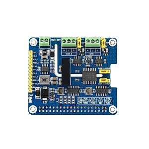 2-Channel Isolated CAN Bus FD Expansion HAT for Raspberry Pi, with MCP2518FD CAN Controller and MCP2562FD CAN Transceiver, Supports Original CAN2.0 and CAN FD Protocols, Multi Protection Circuits