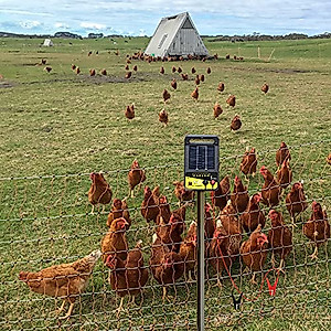 Electric Fence Wire Connect The Energizer and Electric Fence Charger Solar Fence Charger Solar Powered Electric Fence, Solar Electric Fence, Electric Fence Lead Wire with Alligator Clip, 3 Ft/91cm