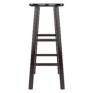 Winsome Wood Element Bar Stools, 2-Pc Set, Espresso