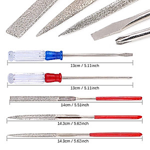 Keadic 24Pcs Gundam Modeler Basic Tools Craft Set for Car Gundam Model Assemble Building