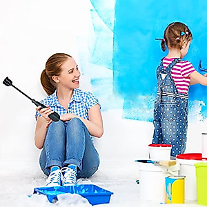 4 Pcs Resin Mixer Paddles, Epoxy Mixer Attachment for Drill, Reusable Paint Stirrer Drill Attachment for Epoxy Molds, Mixing Resin and Paint