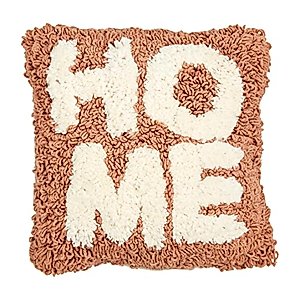Mud Pie Mini Love Pillow, Gray