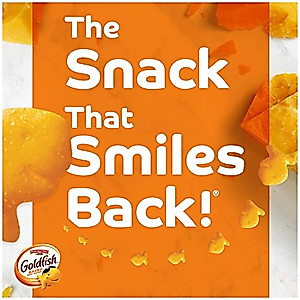 Goldfish Cheddar Crackers, Snack Crackers, 6.6 oz. bag, 6 CT box