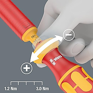 KRAFTFORM VDE Torque 1.2-3.0 NM BIT Set Handle