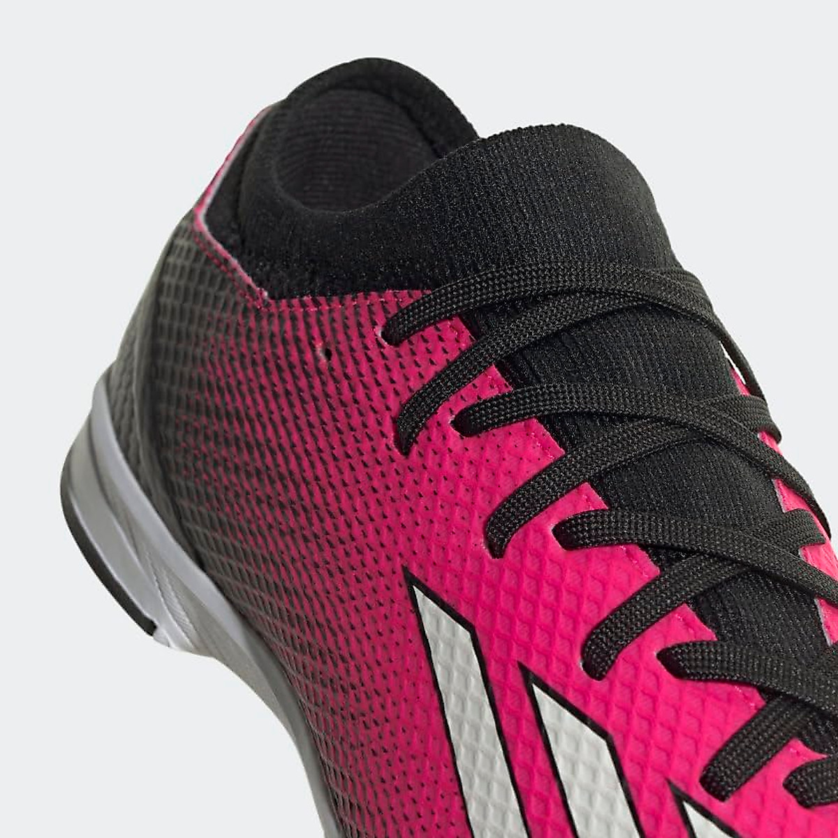 adidas X SPEEDPORTAL.3 Turf Soccer Shoe, Team Shock Pink/Zero Metallic/Black, 4.5 US Unisex Big Kid