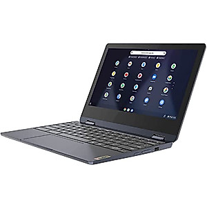 2022 Lenovo Flex 3 Touchscreen Chromebook, 2-in-1 11.6" HD for Business and Student Laptop, MT8183 CPU, 4GB LPDDR3, 64GB eMMC, Webcam, Blue, Chrome OS (Renewed)