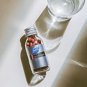 PHYTO Phytophanère 100% Natural Hair Loss Thinning Dietary Supplement, 4-Month Supply,Capsule, 120 Count (Pack of 2)