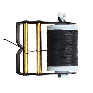 FENJANER Archery Bow String Serving Thread Jig Bowstring Serving Thread 120 yard/110m for Compound Recurve Bow Hunting Shooting Accessories (Black2)