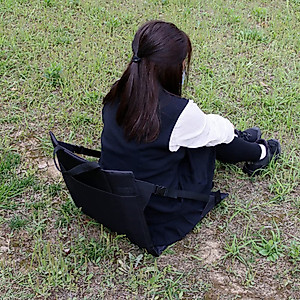 BESPORTBLE Folding Cushion Folding Chairs for Outside bleacher Seats with Backs and Cushion Wide Foldable Garden Camping Chair Lawn Chair Stadium Chair Dropshipping Oxford Cloth Picnic Chair