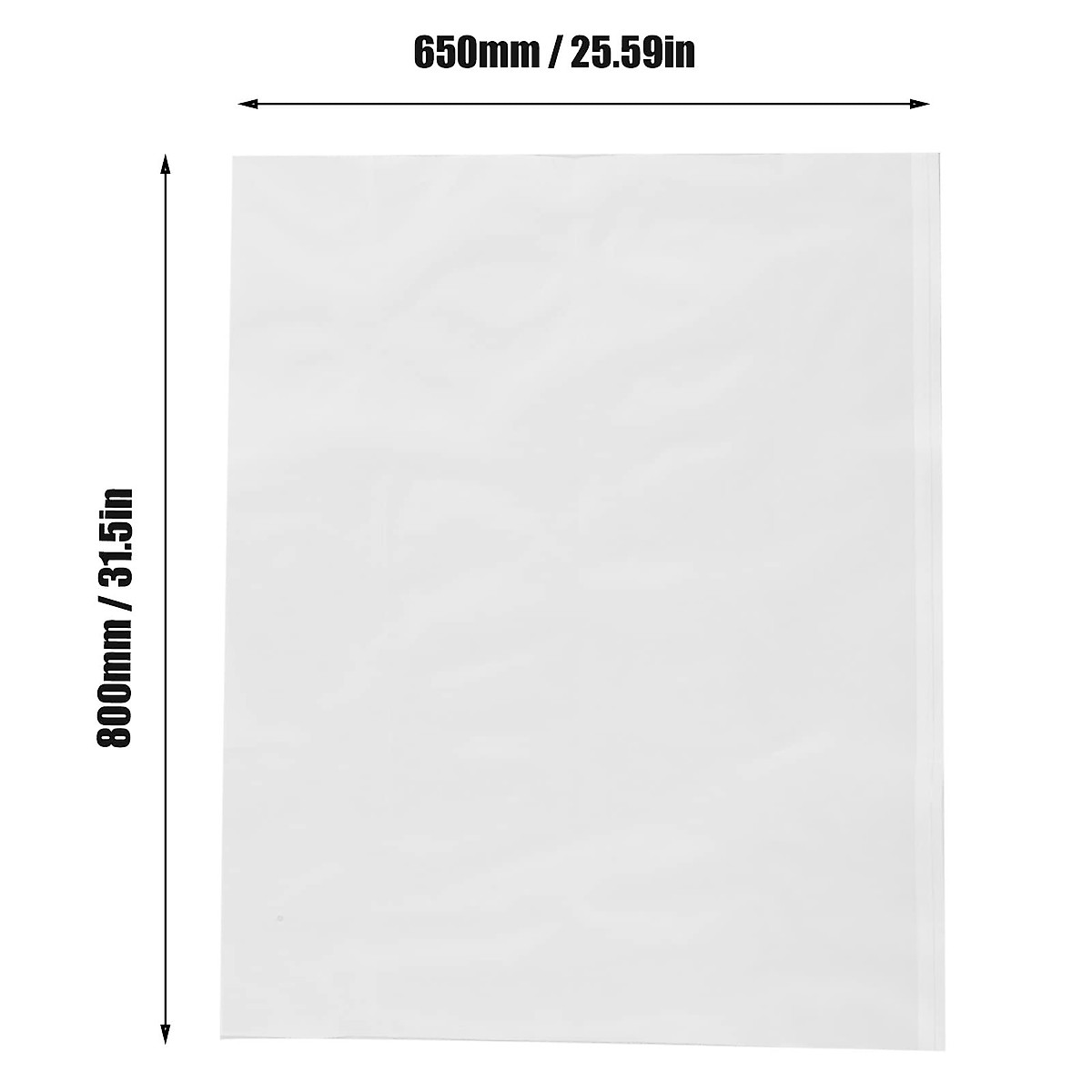 800 X 650mm Microscope Dust Cover with PVC Material, Portable and Used to Prevent Entry for Laboratory Instruments and Household Appliances