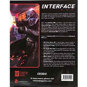 Cyberpunk RED RPG: Interface Red Volume 1 (CR3041)