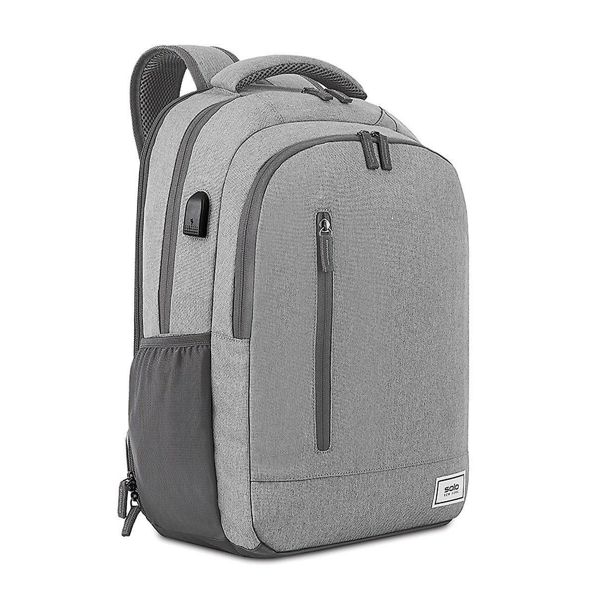 Solo Re:Define Laptop Backpack, Gray, 15.6"