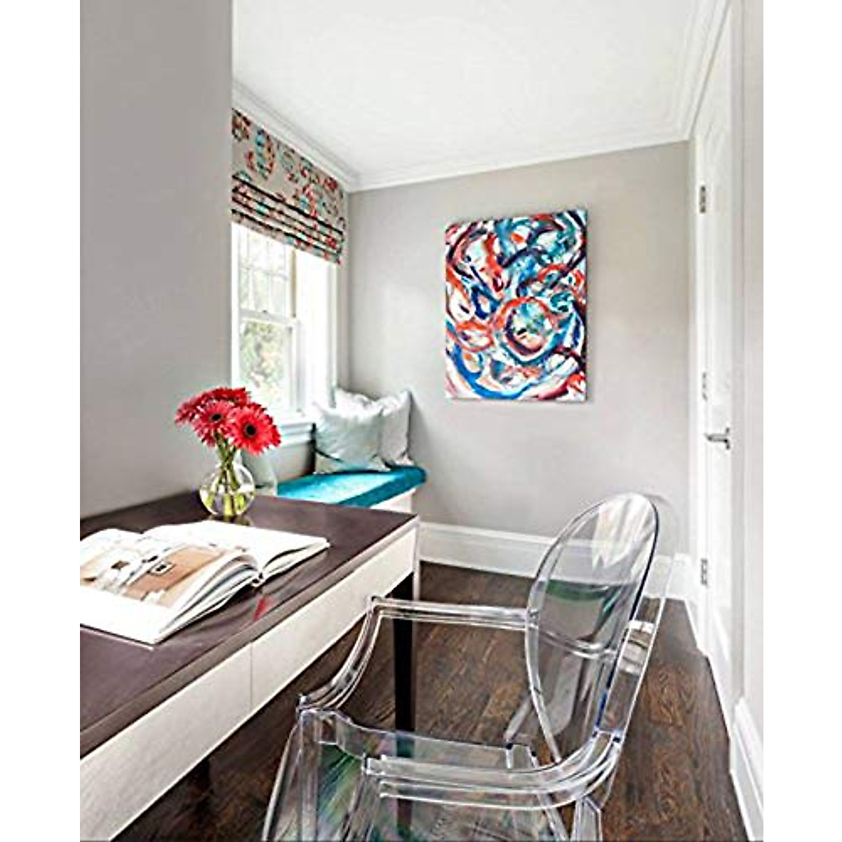 2xhome Set of 2 Clear Louis Ghost Dining Armchairs Polycarbonate Designer Acrylic Transparent Crystal Chair with Arms Glass Modern Mid Century Victorian See Through for Desk Kitchen