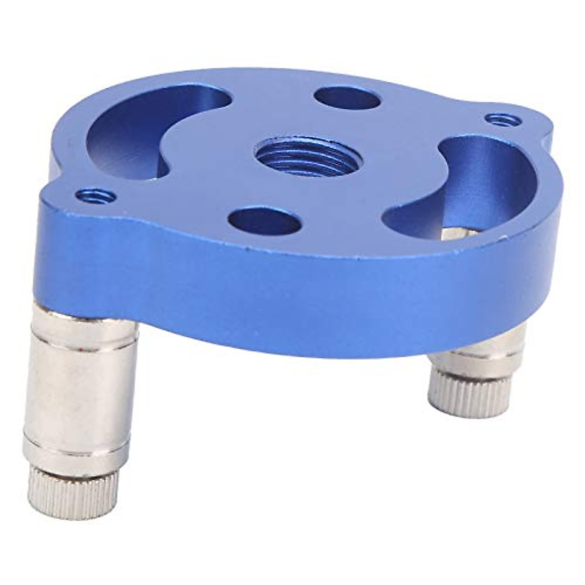 Drill Guide, Self Centering Dowel Jig Kit, Dowel Drill Guide, Aluminum Alloy 3 Hole Drill Bit Guide Jig Positioning Locator, Hole, Jig Accessories