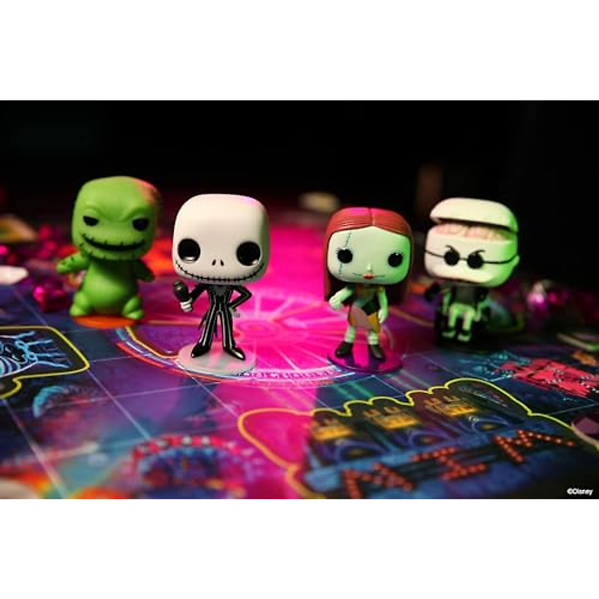 Funko Games Board 0-Base The Nightmare Before Christmas Funkoverse - TNBC - Light Strategy Board Game for Children & Adults (Ages 10+) - 2-4 Players - Collectible Vinyl Figure - Gift Idea