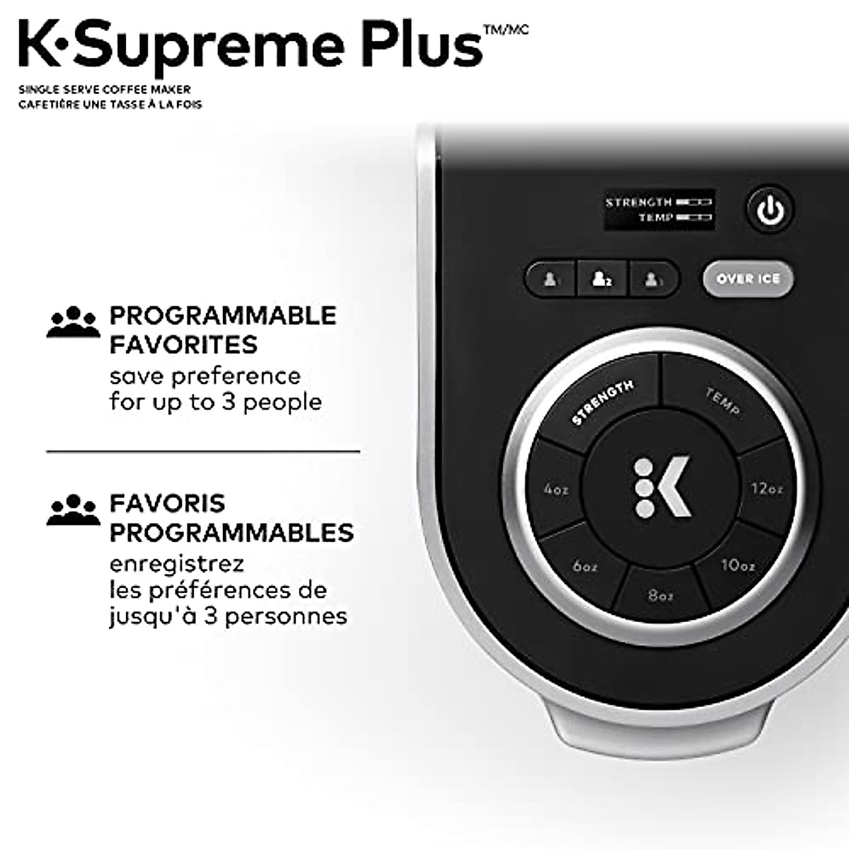 K-Supreme Plus Single Serve K-Cup Pod Coffee Maker