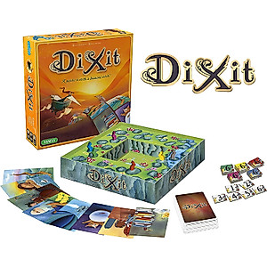 Dixit Board Game - The Award-Winning Game of Imagination and Creativity! Fun Family Storytelling Game for Kids & Adults, Ages 8+, 3-6 Players, 30 Minute Playtime, Made by Libellud