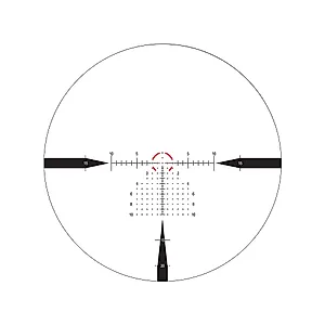 NIGHTFORCE NX8-1-8x24mm F1 Capped First Focal Plane (F1/FFP) 30mm Tube Durable Precise Waterproof Fogproof Hunting Gun Scope, FC-DMX Reticle - Dark Earth