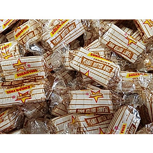 Atkinson's Sugar Free Peanut Butter Bars - Delicious Individually Wrapped 1 lb Bulk Frosted Coated Candy