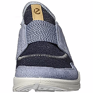 ECCO - Women’s BIOM Street Strap Walking Sneaker, Dusty Blue/Marine, 9-9.5 Medium US