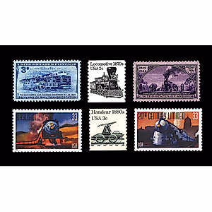 American Coin Treasures Railroad Commemorative Stamp Collection