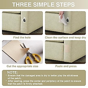 Gheeidau Canvas Repair Tape 4×70 Inch Waterproof Self-Adhesive Fabric Repair Patch for Repairing Boat Covers,Tents,Patio Umbrellas,Car Seats,Luggage,Sofas.(Black)