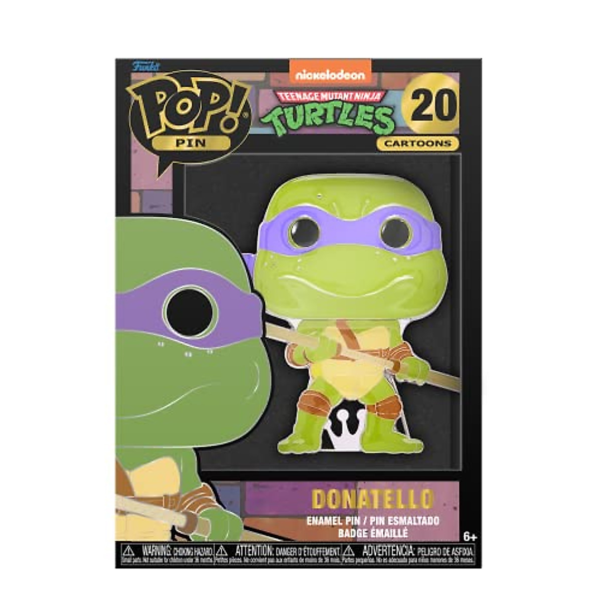 Funko Pop! Pin: Teenage Mutant Ninja Turtles - Donatello