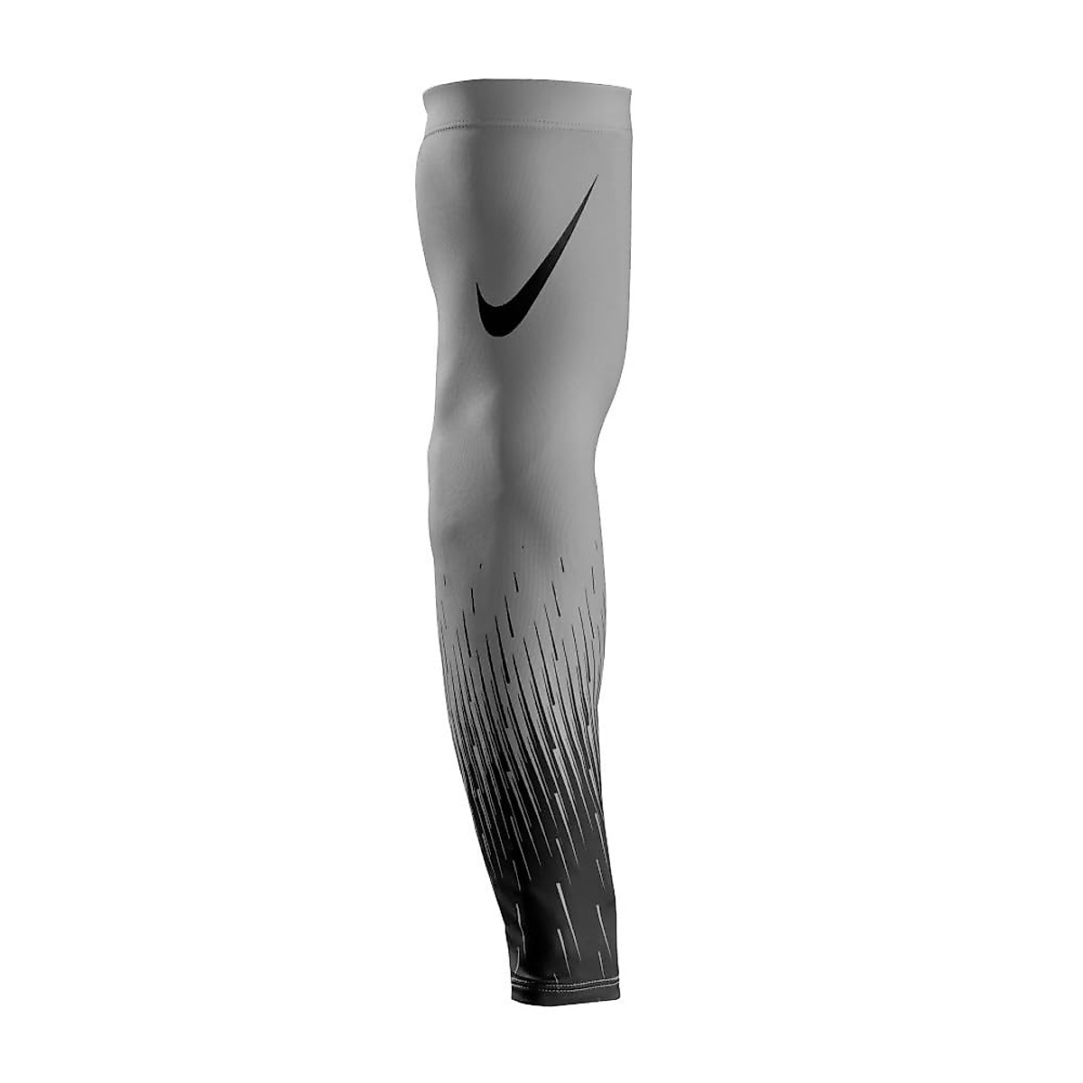Nike Adult Pro Flood Sleeve, Gray | Black,Large/X-Large