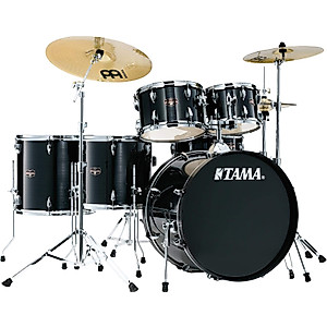 Tama Imperialstar Complete Drum Set - 6-Piece - Hairline Black