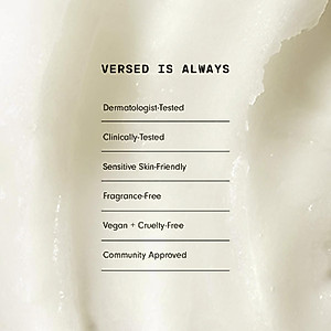 Versed Back-Up Acne Control Body Mist - All Over Blemish Spot Treatment + Salicylic Acid Spray with Tea Tree Oil & Witch Hazel - Oil Control + Redness Relief Acne Spray for Back & Body - Vegan (3 oz)