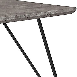 Flash Furniture Cornith 31.5-Inch Dining Table, Faux Concrete Finish (Hgdt01278054)