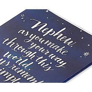 American Greetings Birthday Card for Nephew (Be Your Amazing Self)