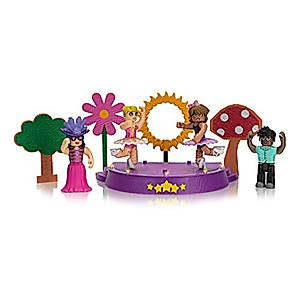 Roblox Celebrity Collection - Dance Your Blox Off Playset [includes Exclusive Virtual Item]- Amazon Exclusive