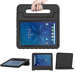 Bolete Case for Onn 10.1 Tablet Pro Model 100003562 (2020 Release), Kids 10.1 Inch Android Tablet Onn 10.1 Pro Case with Handle EVA Foam Shockproof Washable Cover for Adults, Children - Black