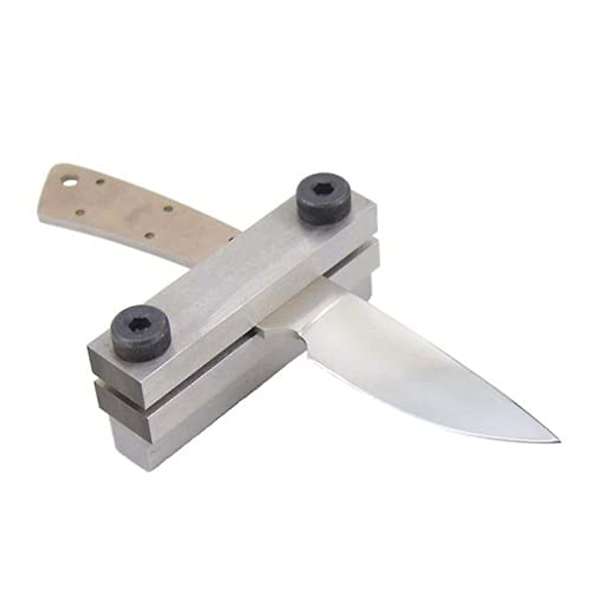 Jantz USA Hardened File Guide For Knife Making, Made From A-2 Tool Steel, Maximum Blade Width 2"