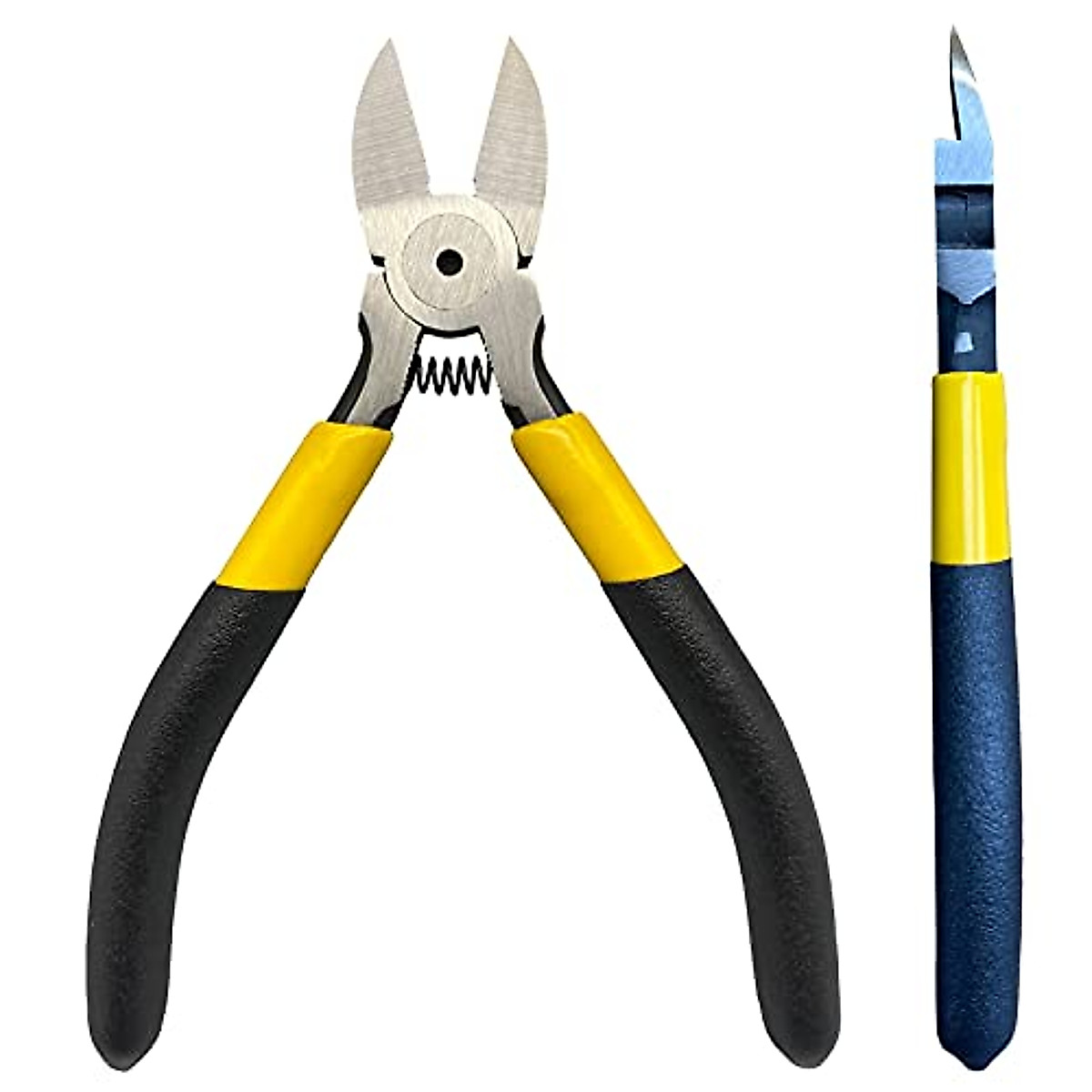 Wire Cutters, BOOSDEN 5 inch Flush Cutter, Dikes Wire Cutter for Crafting Electrical Jewelry Making, Precision Wire Cutter, Small Wire Cutter, Ultra Sharp Wire Clippers, Wire Snips