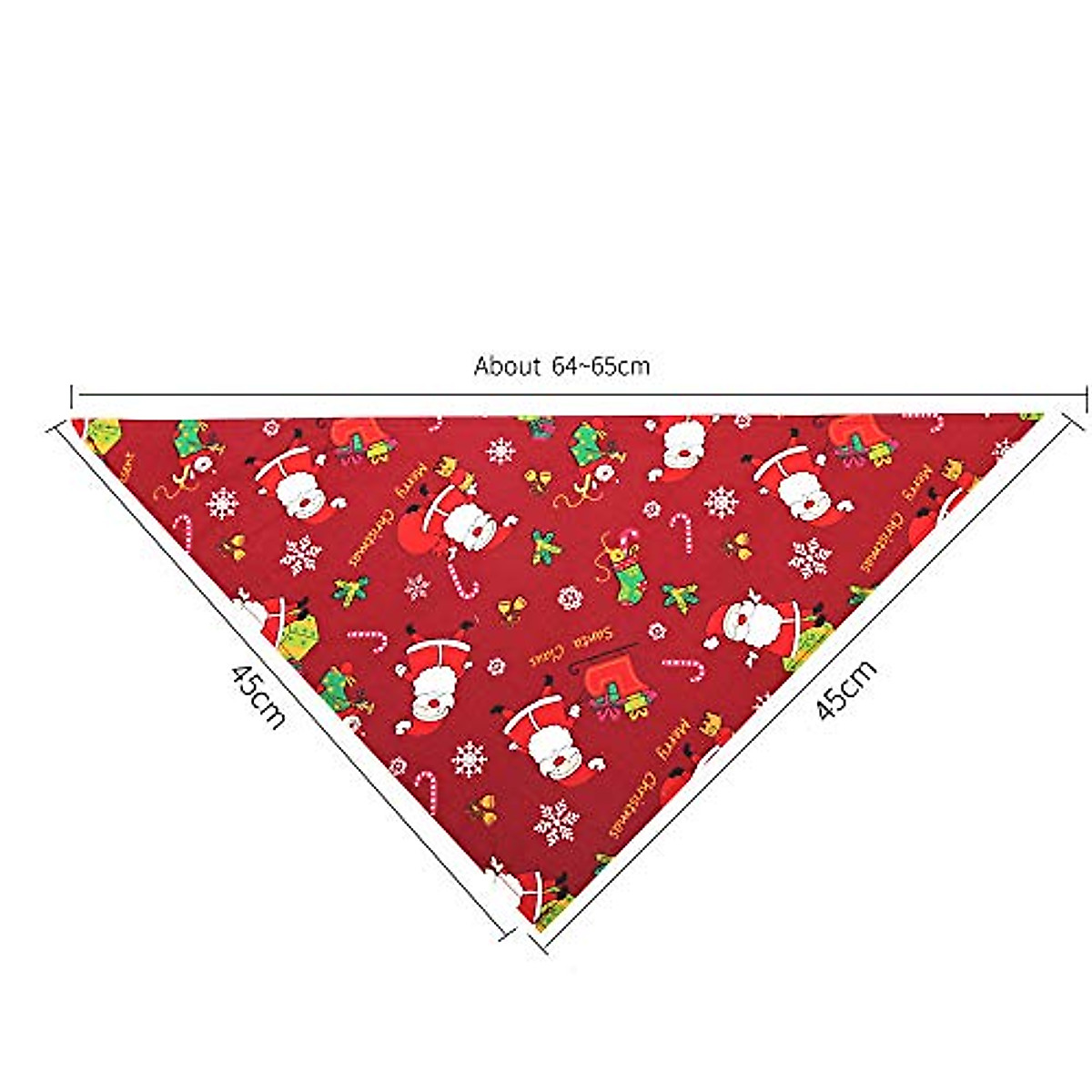 Professional*Bags AUPET 3 Pieces Christmas Dog Bandanas Thanksgiving Pet Bandana Halloween Pet Triangle Scarf Neckerchief Washable Dog Bibs for Dog and Cat